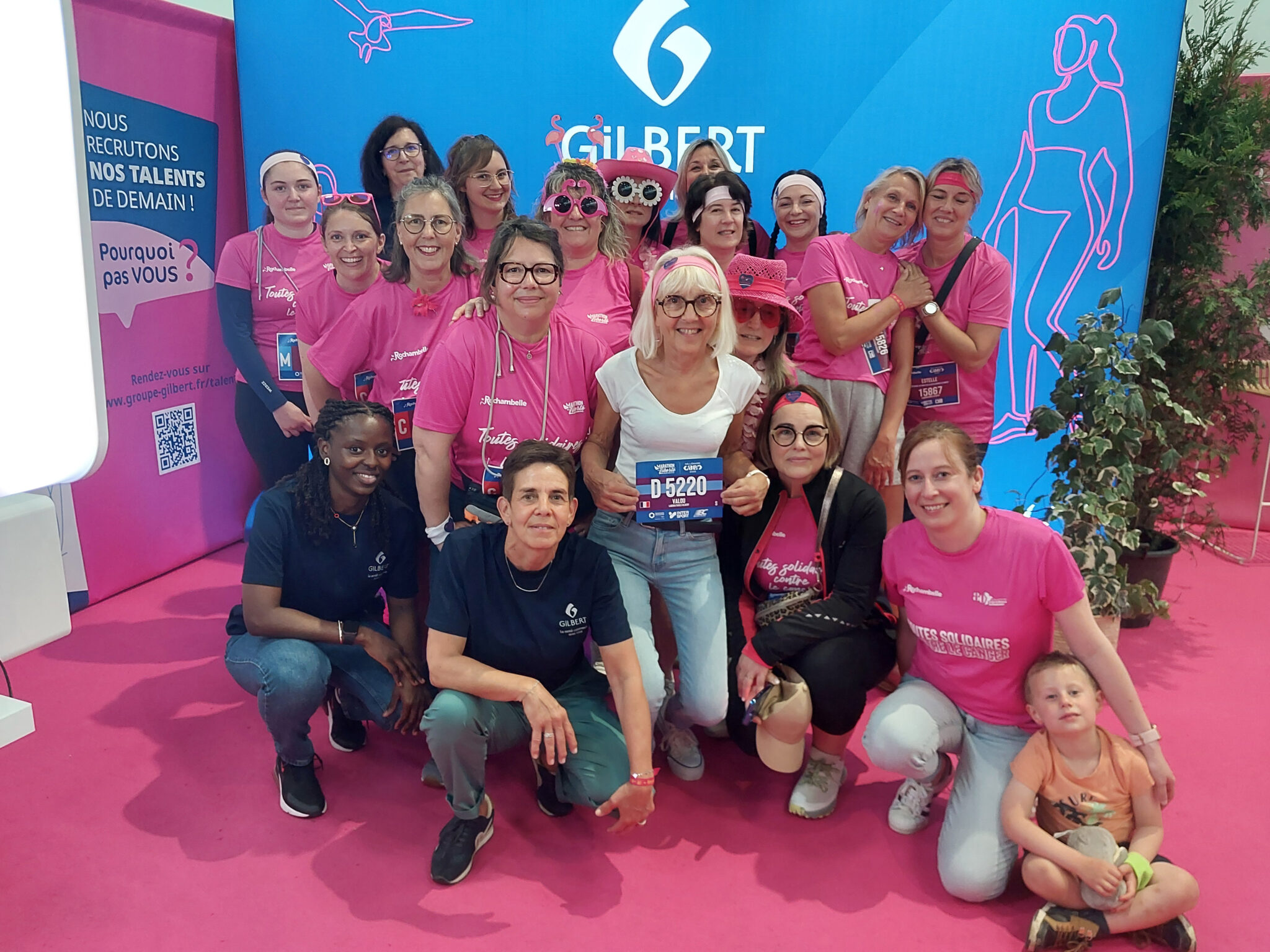 Les Laboratoires Gilbert réaffirment leur engagement dans la lutte contre le cancer du sein ...